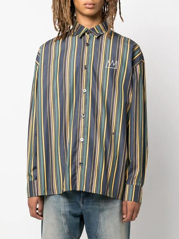 Études Studio Illustion Nows The Time Striped Shirt