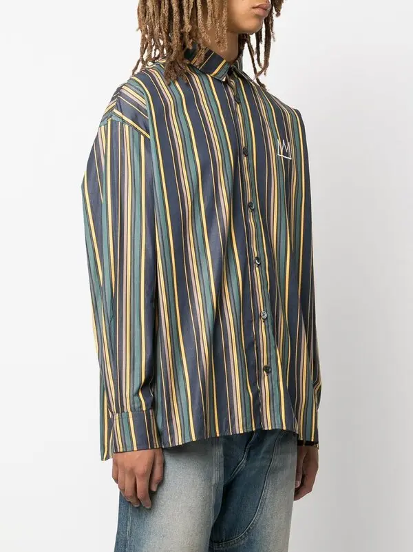 Études Studio Illustion Nows The Time Striped Shirt