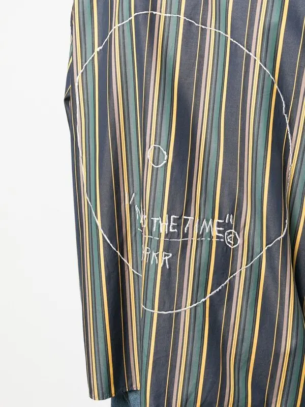 Études Studio Illustion Nows The Time Striped Shirt