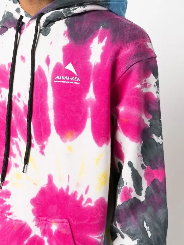 MAUNA KEA Tie-dye Print Hoodie