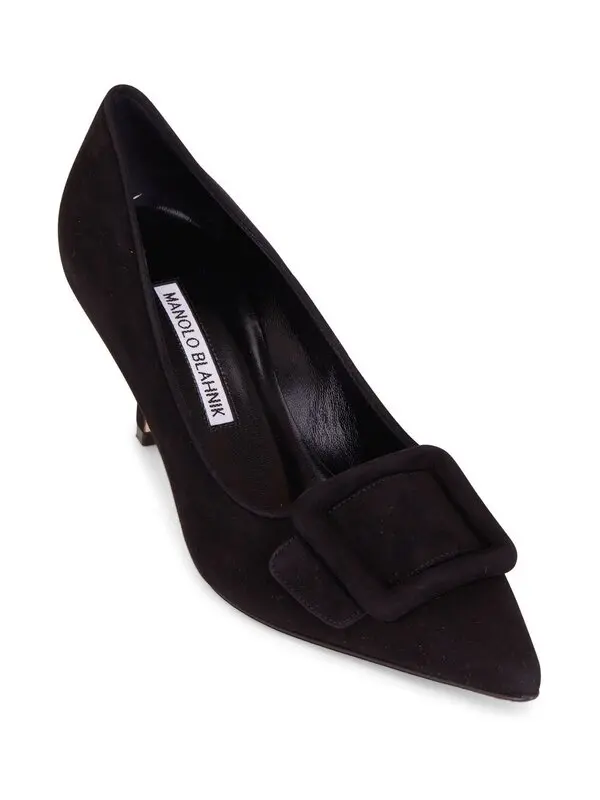 Manolo Blahnik May Buckle-detail 70mm Pumps