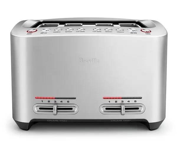 BREVILLE Die-cast 4-slice Smart Toaster
