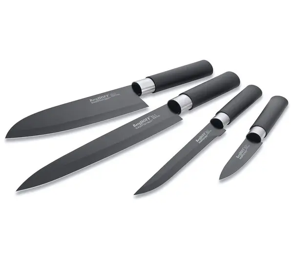 BERGHOFF Essentials 4-piece Ceramic-coated Knif E Set