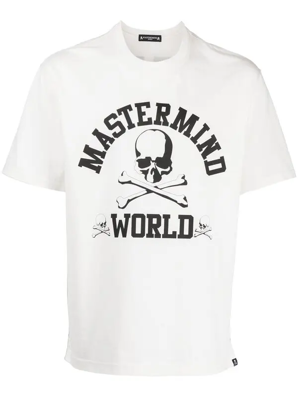 MASTERMIND WORLD Logo-print T-shirt - White
