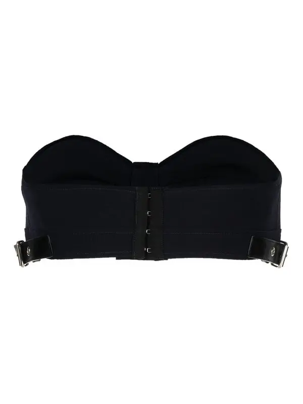 Rokh Belt-strap Detailed Cropped Top