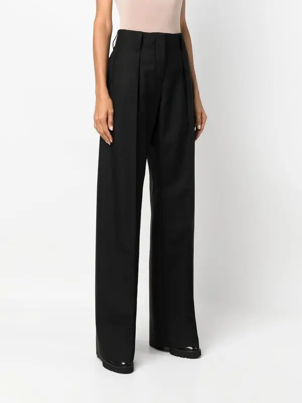FERRAGAMO High-waisted Wide-leg Trousers