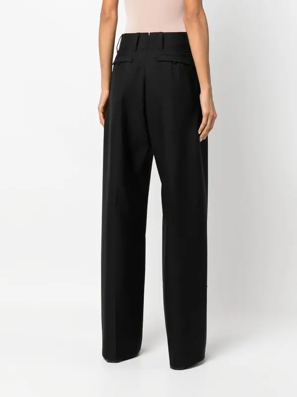 FERRAGAMO High-waisted Wide-leg Trousers