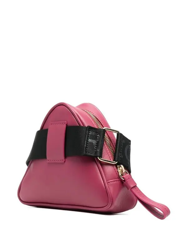 Iceberg Leather Triangle Belt Bag