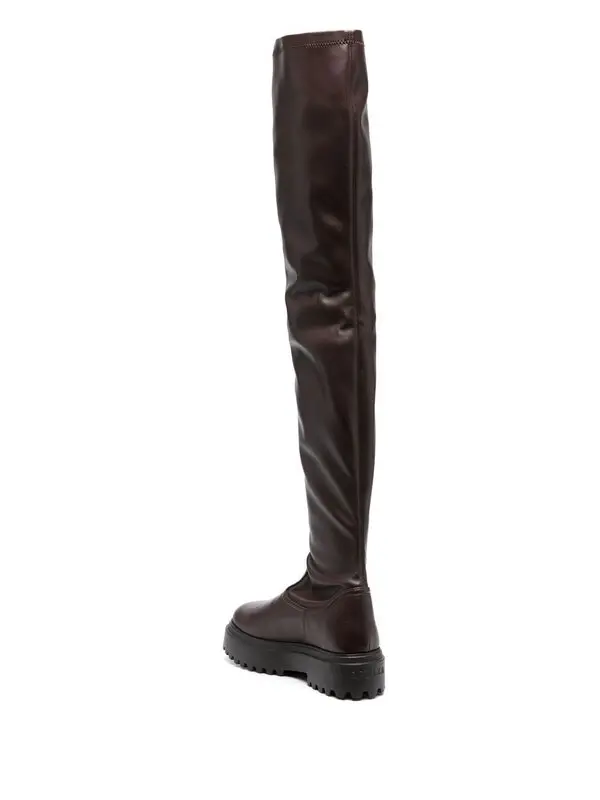 LE SILLA Ranger Thigh-high Boots - Brown