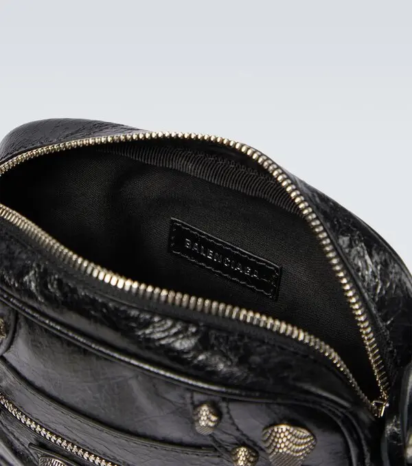 Balenciaga Le Cagole Leather Crossbody Bag