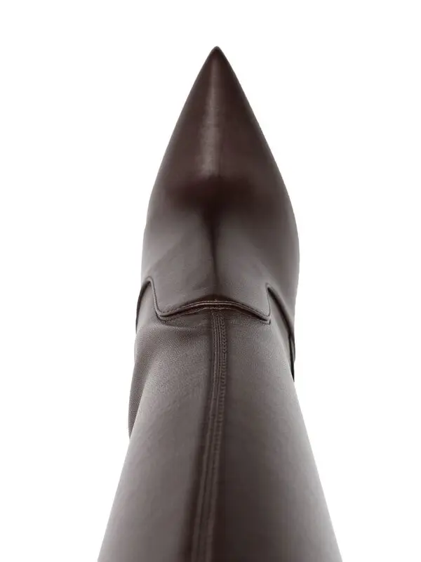 LE SILLA Eva 115mm Thigh-high Boots - Brown