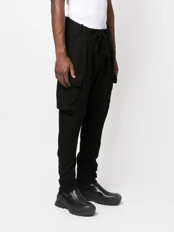 Masnada Hemp-wool Blend Cargo Trousers
