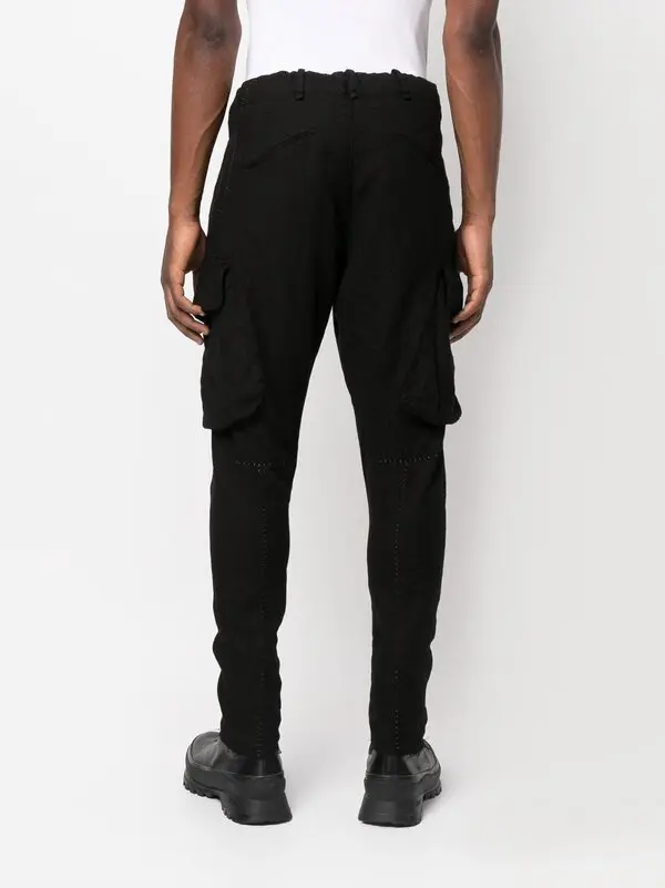 Masnada Hemp-wool Blend Cargo Trousers