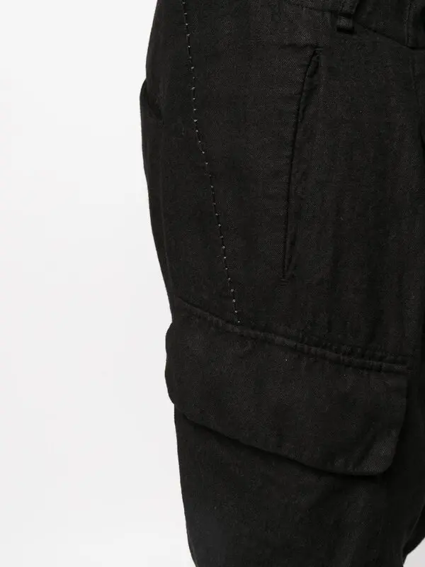 Masnada Hemp-wool Blend Cargo Trousers