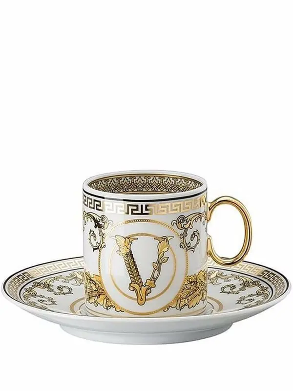 Versace Virtus Espresso Cup - White