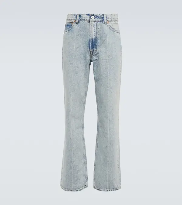 Our Legacy 70s Cut Bleached High-rise Jeans