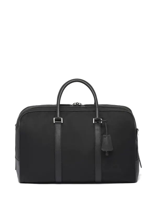 Prada Re-nylon And Saffiano Leather Duffel Bag