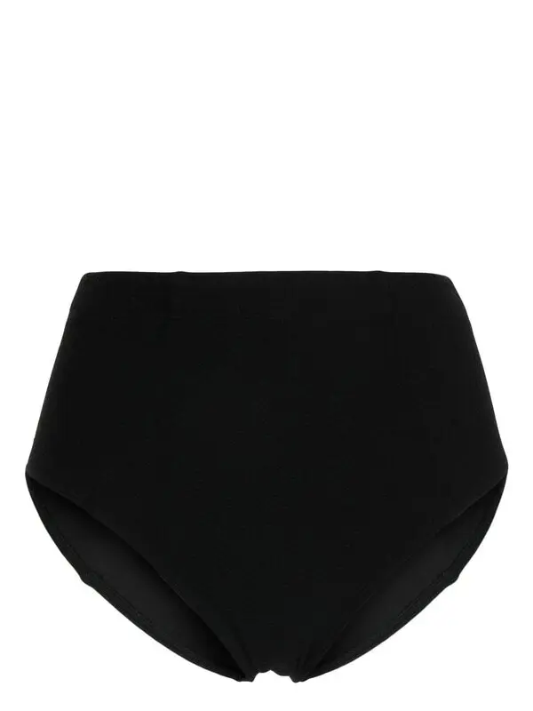 DUSKII High-waisted Bikini Bottom - Black