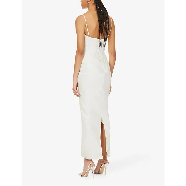 House of CB Charmaine Corset Maxi Dress - Ivory