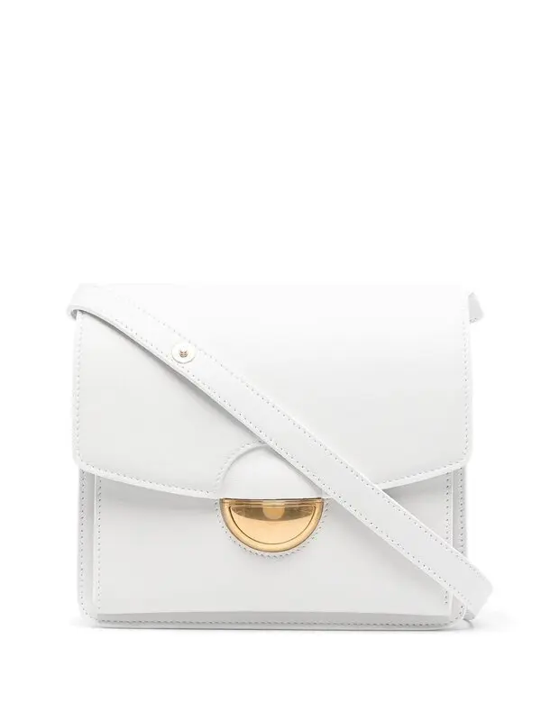 Proenza Schouler Dia Leather Satchel - White