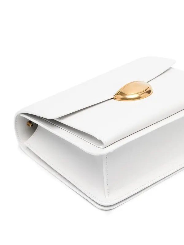 Proenza Schouler Dia Leather Satchel - White