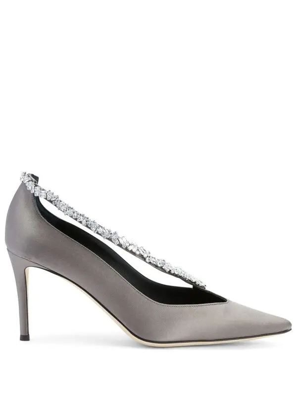 GIUSEPPE ZANOTTI Filipa Crystal-embellished Pumps