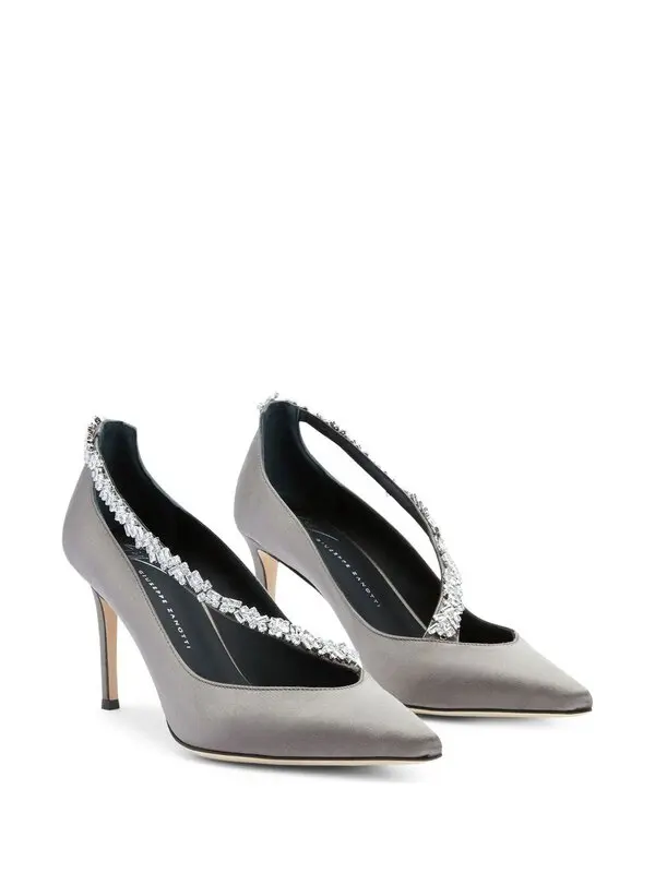 GIUSEPPE ZANOTTI Filipa Crystal-embellished Pumps