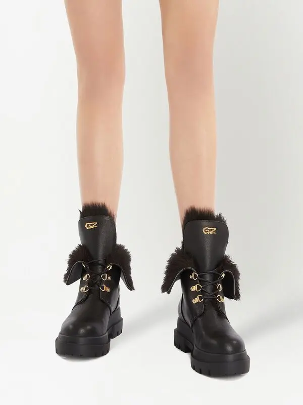 GIUSEPPE ZANOTTI Phillis Combat Boots