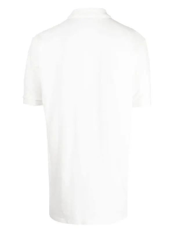 Polo Ralph Lauren Embroidered-logo Polo Shirt - White