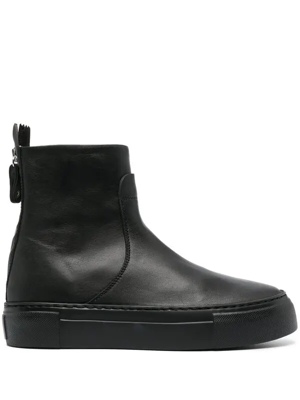Agl Meghan Leather Ankle Boots - Black