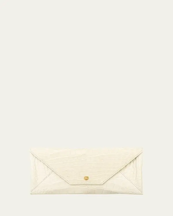 ABAS Envelope Alligator Travel Organizer - White