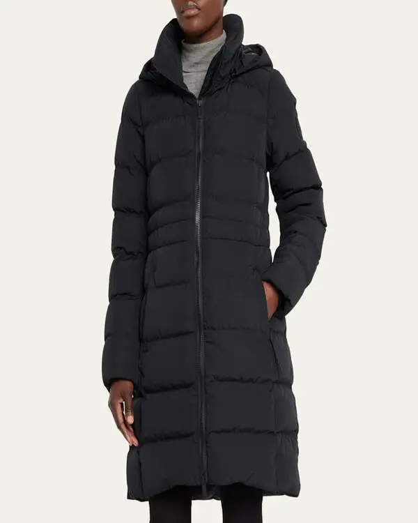 Canada Goose Aurora Feather Down Parka - Black