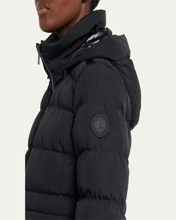 Canada Goose Aurora Feather Down Parka - Black