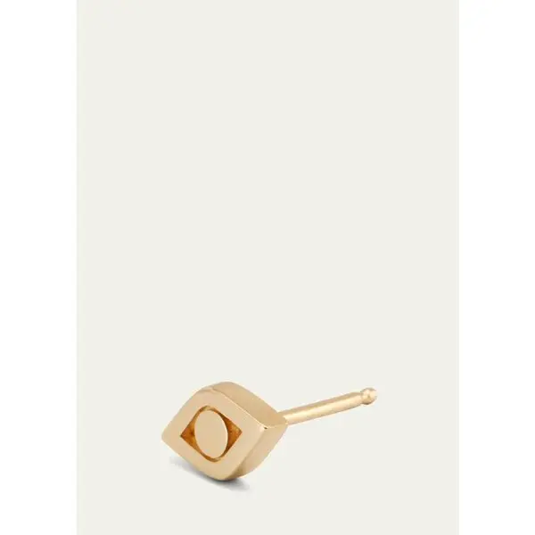 SYDNEY EVAN Mini Pure Evil Eye Stud Earrings