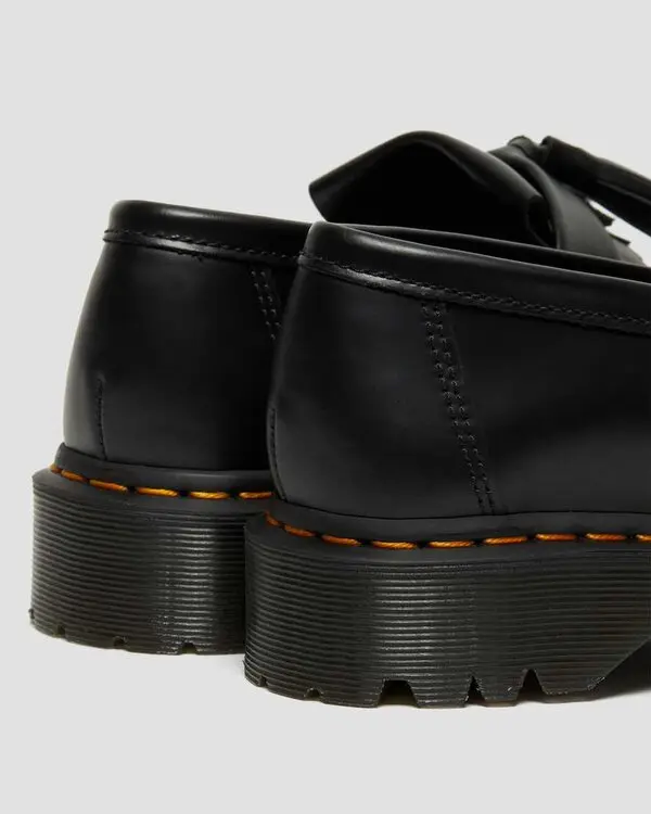 Dr. Martens Adrian Bex Leather Tassel Loafers - Black | Editorialist