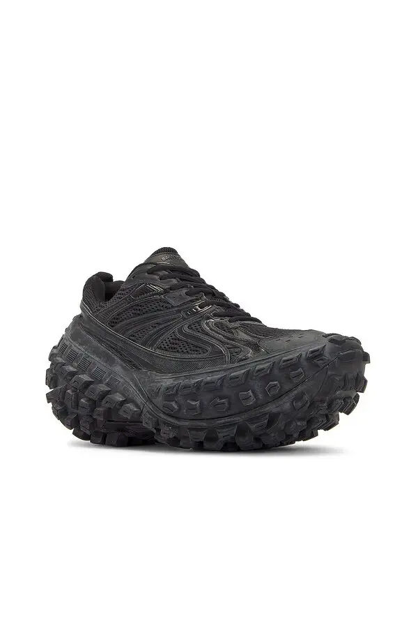 Balenciaga Black and Gray Athletic Shoes with Chunky Sole Balenciaga Black Athletic Shoes with Chunky Sole size 39 EUR  main image 4