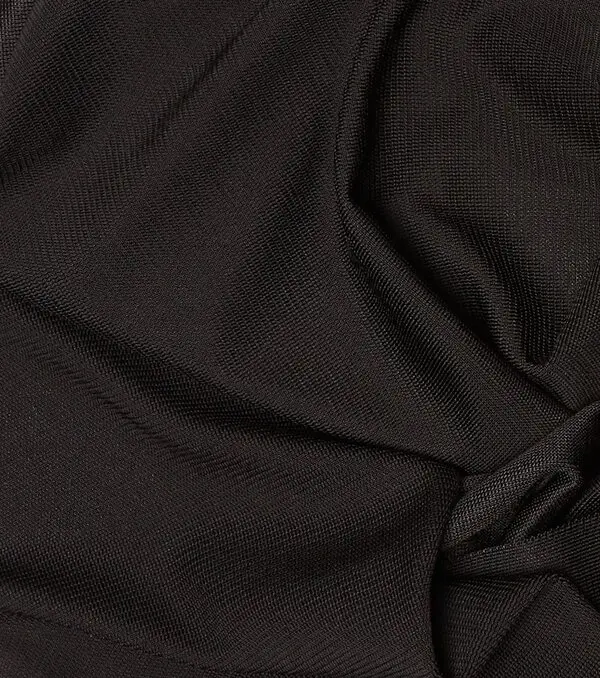 Alaïa Embroidered Scarf - Black