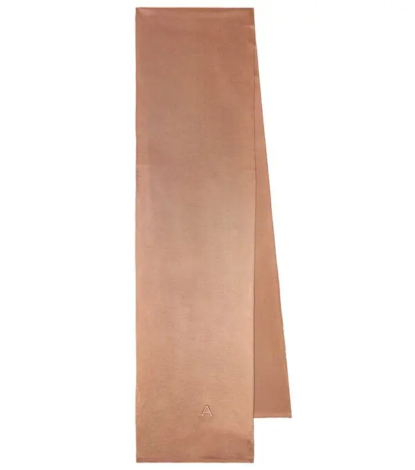 Alaïa Embroidered Scarf - Beige
