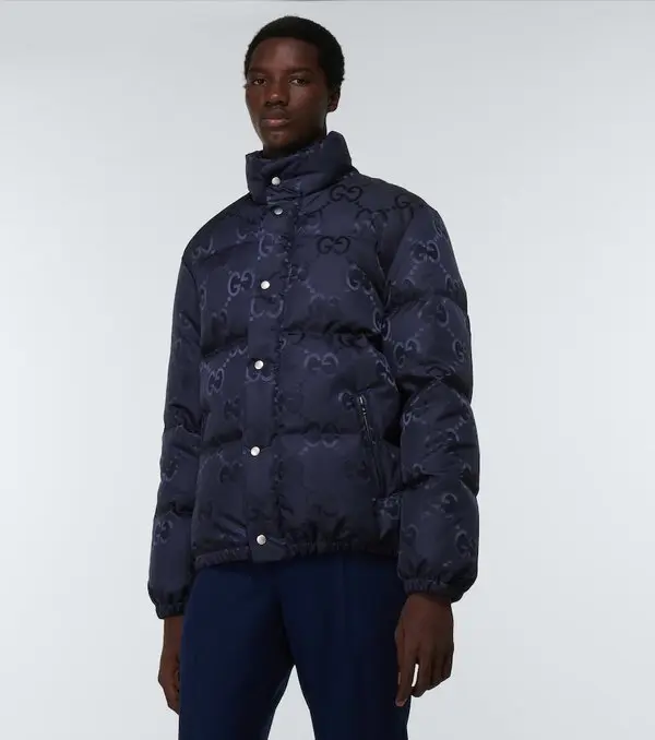 Gucci Jumbo Gg Puffer Jacket
