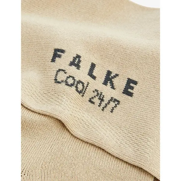 Falke Cotton-blend Low Ankle Socks - Sand