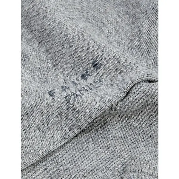 Falke Family Cotton-blend Crew Socks - Light Greymel.