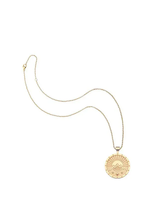 JANE WIN Colorado Jw Original Pendant Necklace - Gold