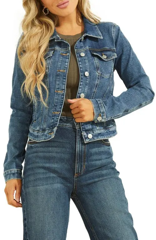 Guess Denim Trucker Jacket - Blue