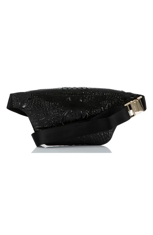 Brahmin Croc Embossed Leather Harker Belt Bag