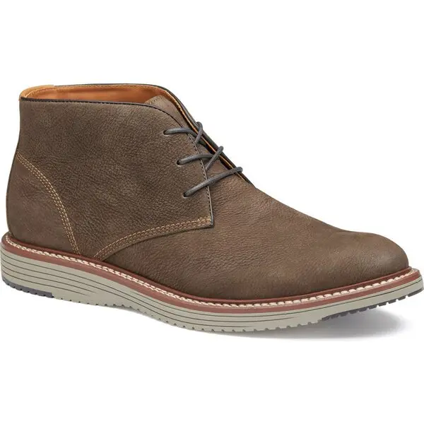 Johnston & Murphy Upton Chukka Boots - Brown Nubuck
