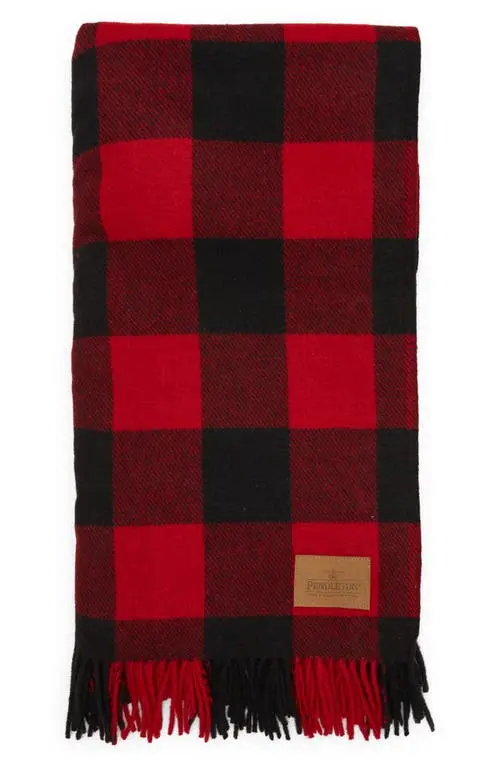 Pendleton Motor Robe Wool Throw Blanket With Carrying Straps - Rob Roy