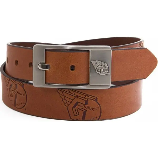 EAGLES WINGS Cleveland Guardians Brandish Leather Belt
