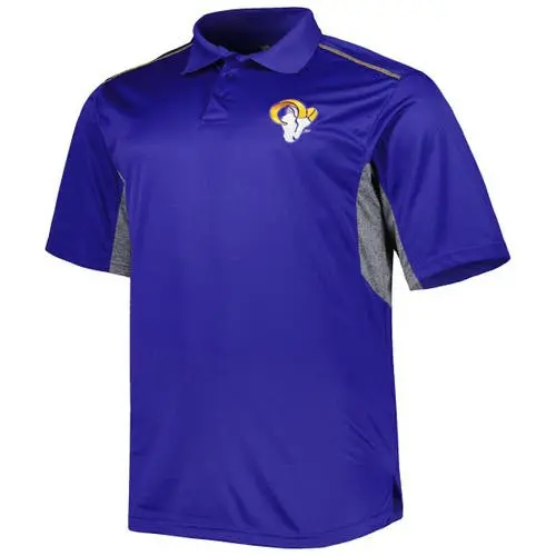 Profile Los Angeles Rams Big & Tall Team Color Polo
