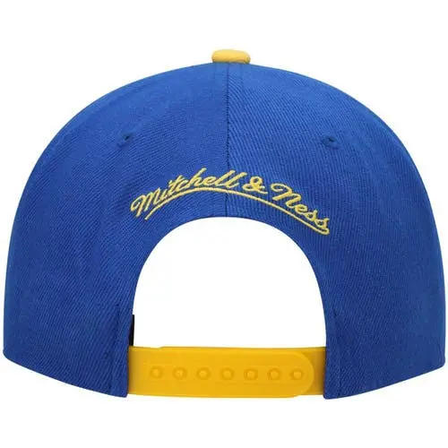 Mitchell & Ness Gold Golden State Warriors Hardwood Classics Snapback Hat