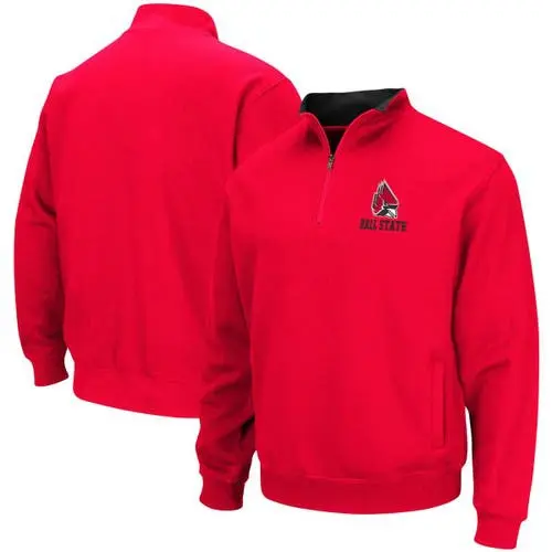 COLOSSEUM Ball State S Tortugas Logo Quarter-zip Jacket